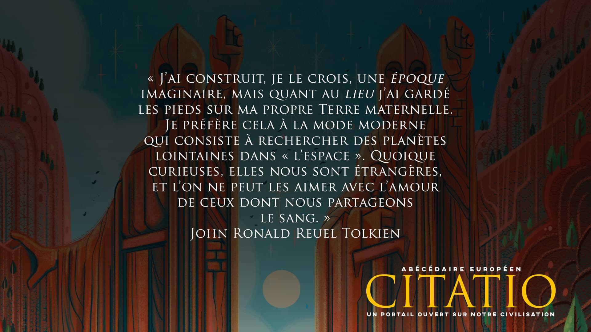 J’ai gardé les pieds sur ma propre Terre maternelle... | Citation de ...